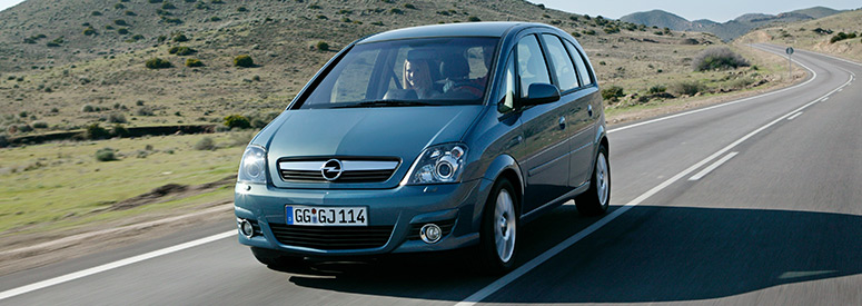 Opel Meriva A - Abmessungen & Technische Daten - Länge, Breite, Höhe ...