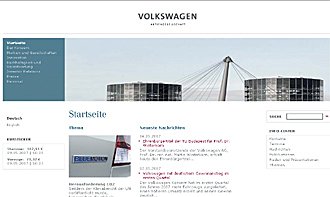 Neue Website für den Volkswagen Konzern - Aktuelles Design und mehr ...
